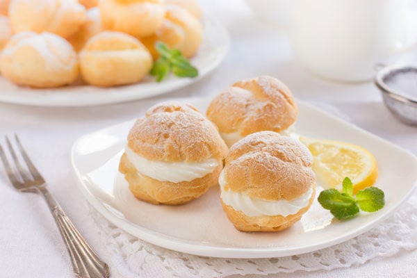 Vanilla Cream Puffs @ $45 (30pcs) | Catering Culture